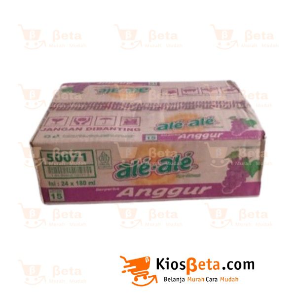 aMinuman Kemasan Ale Ale Anggur 180 ml – Karton – KiosBeta.com